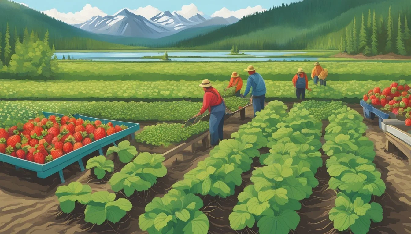 Alaska Seasonal Fruit & Vegetables in May