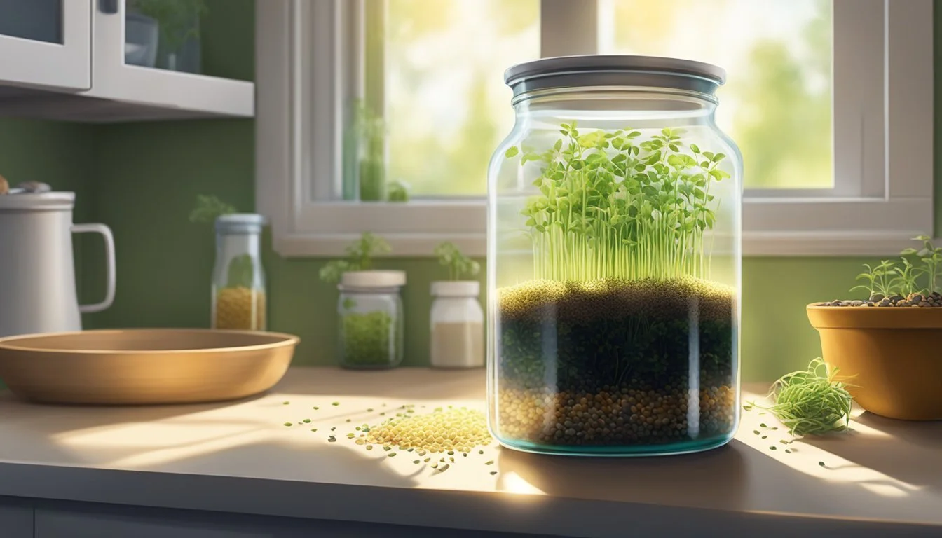 Sprout Cultivation: Growing Fresh Sprouts for Vibrant Salads and Sandwiches