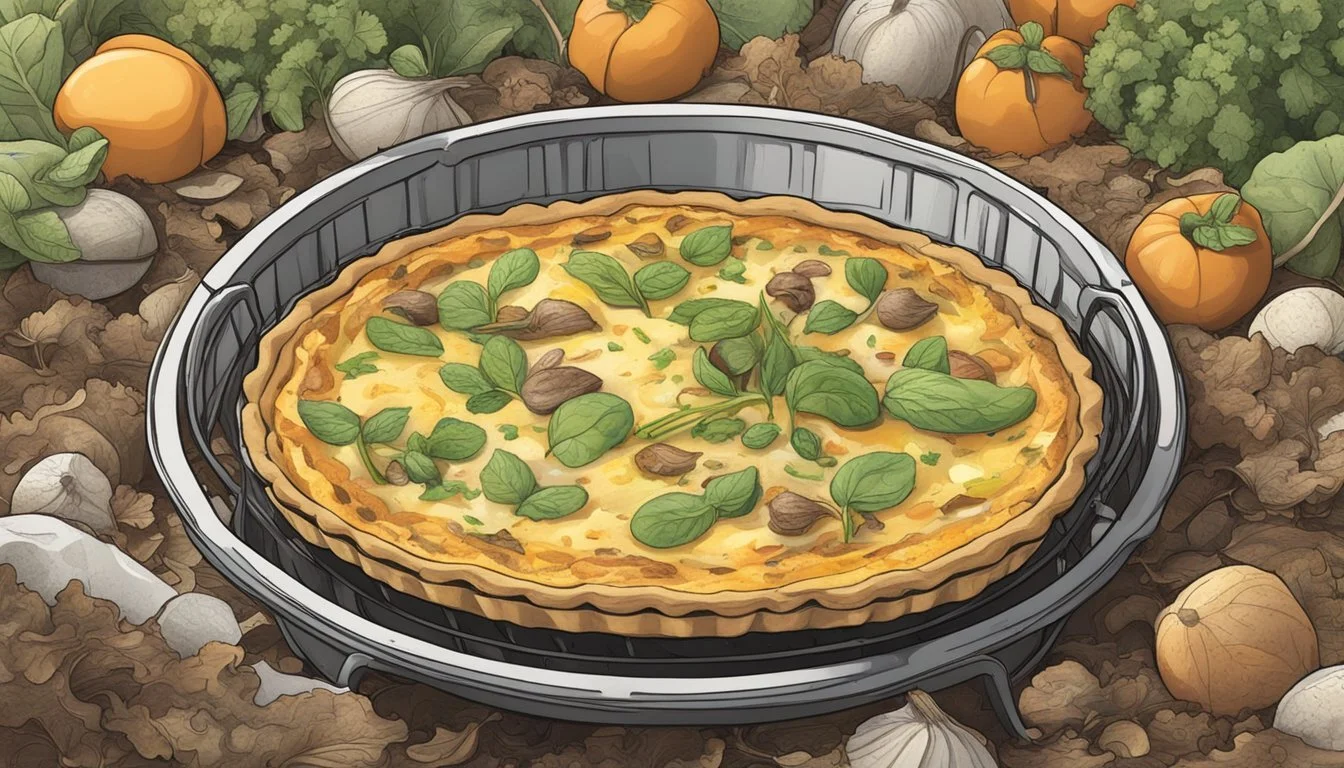 Eco-Friendly Disposal: Composting Quiche for Sustainable Waste Management