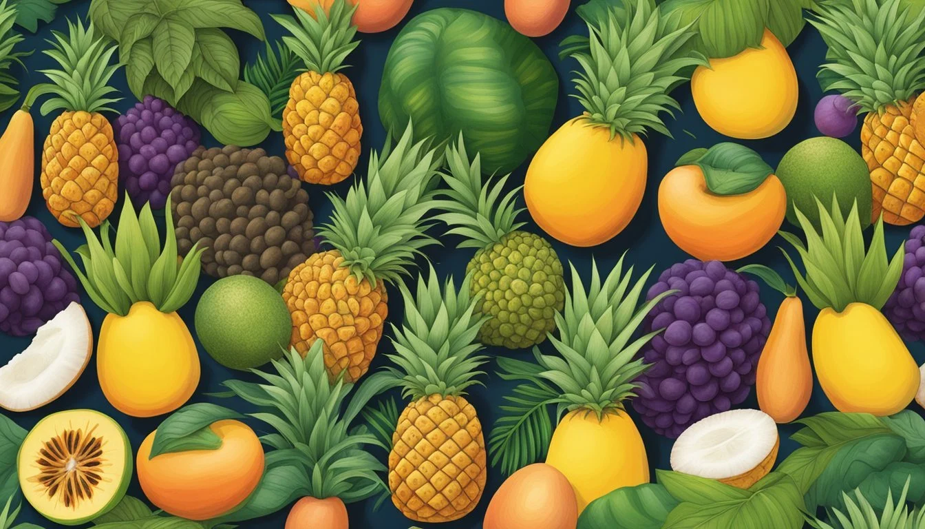 Hawaii Seasonal Fruit & Vegetables in February