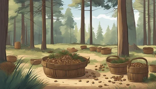 Mastering the Art of Foraging and Harvesting Wild Pine Nuts