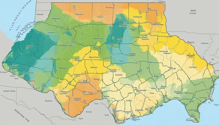 Texas Planting Thrive Guide: Navigating USDA Hardiness Zones