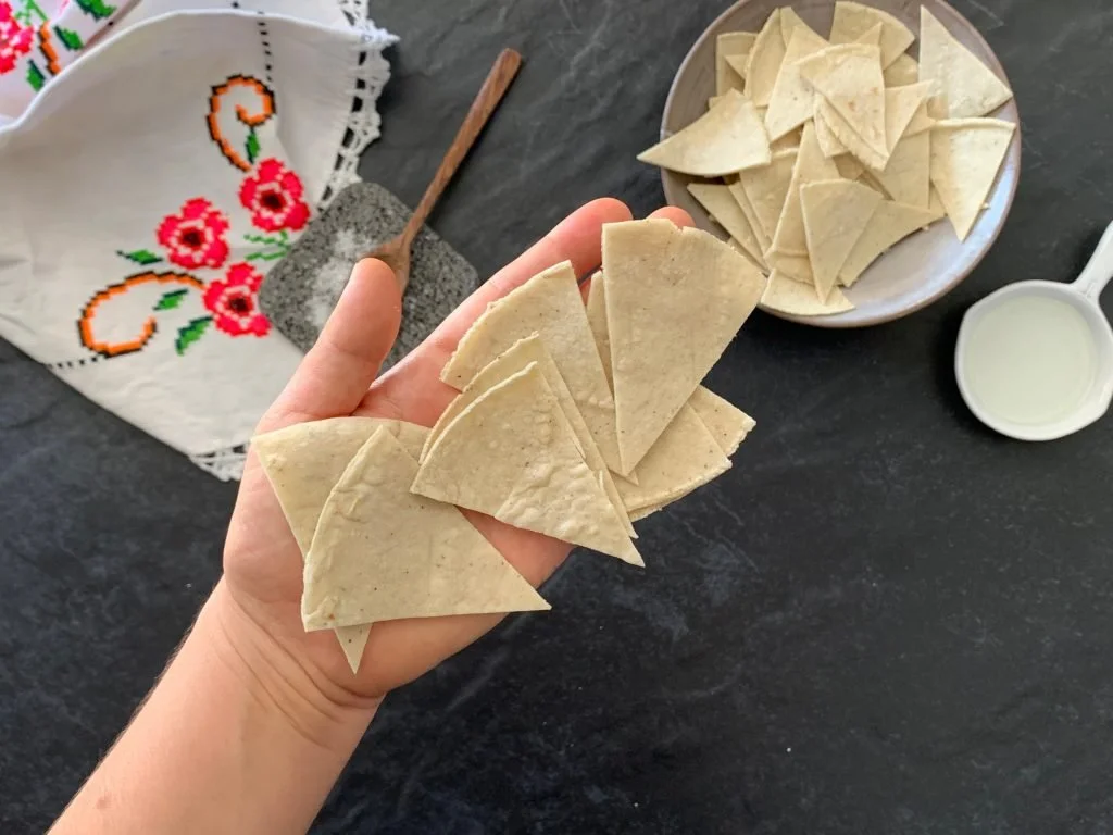 How to Make Homemade Tortilla Chips for Taco Salad
