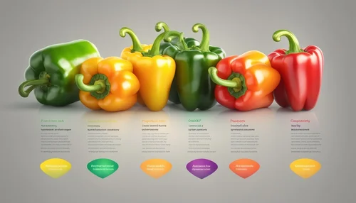 Capsicum: Unleashing the Spectrum of Health Benefits in Colorful Peppers