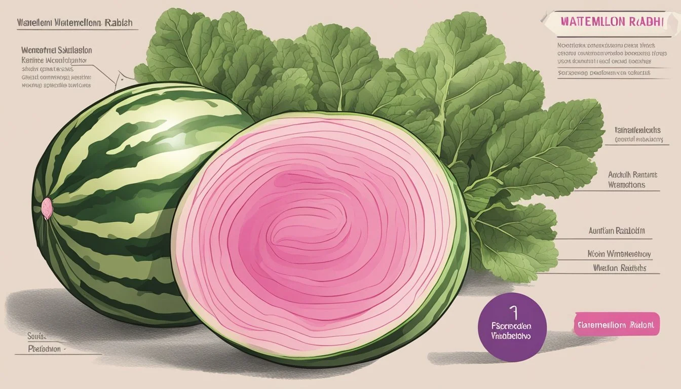 Radish Swap: Substituting Watermelon Radish for Daikon Radish in Your ...