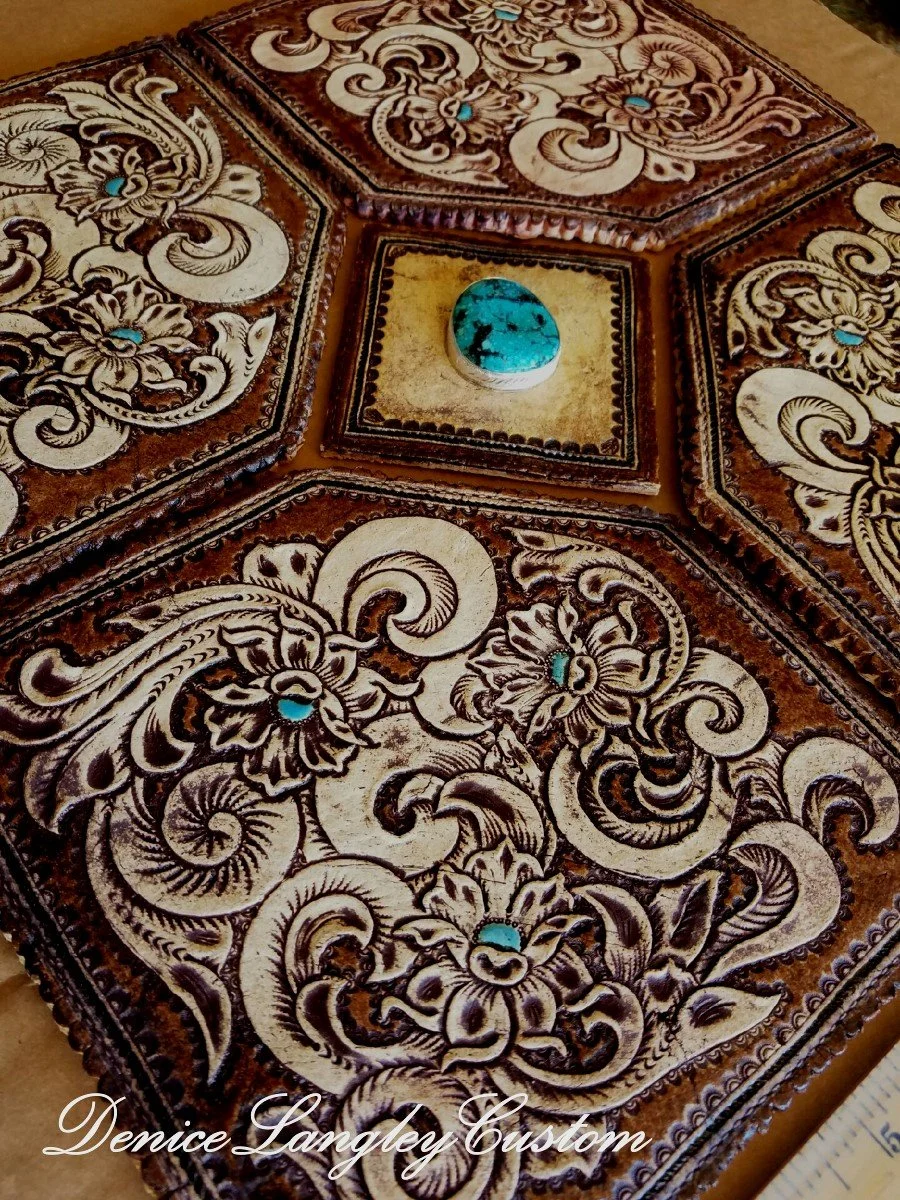 Leather, Silver, & Western Art | Denice Langley Custom