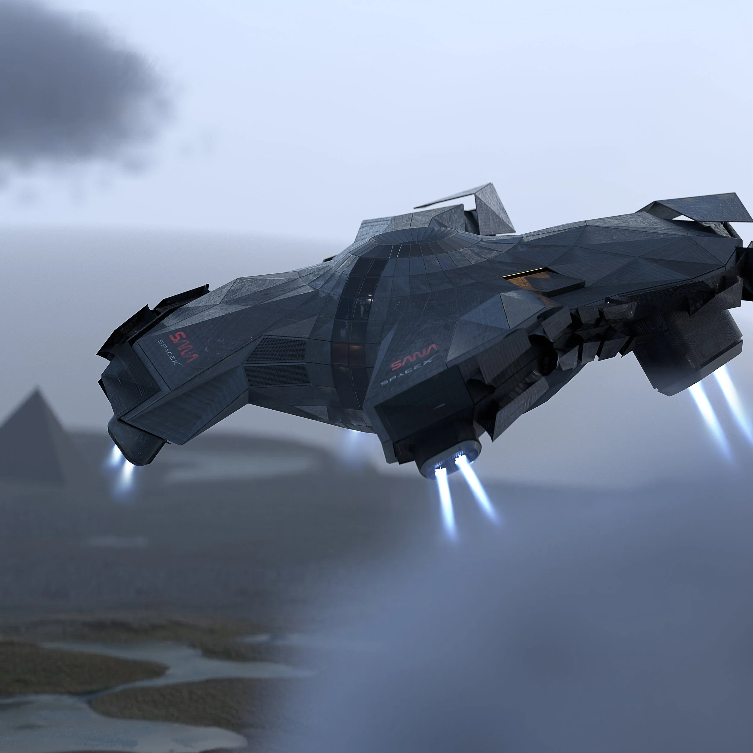 Advanced Stealth Jet — Ali Berzah Can