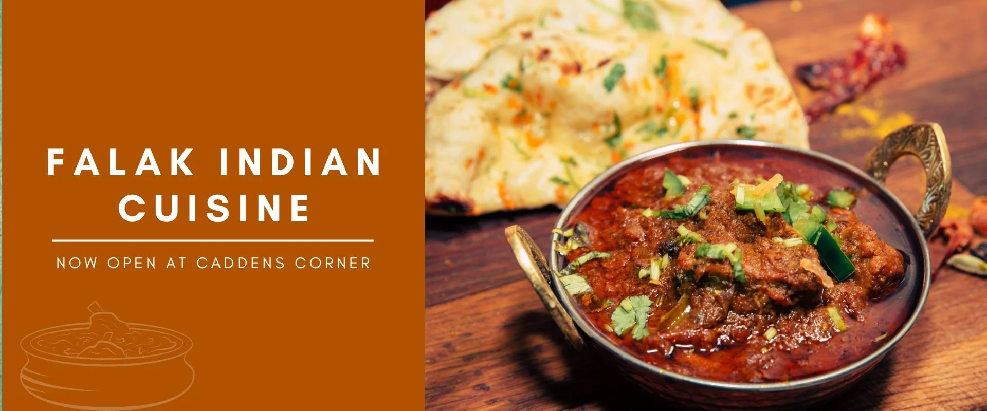 Falak Indian Cuisine is HERE! — CADDENS CORNER