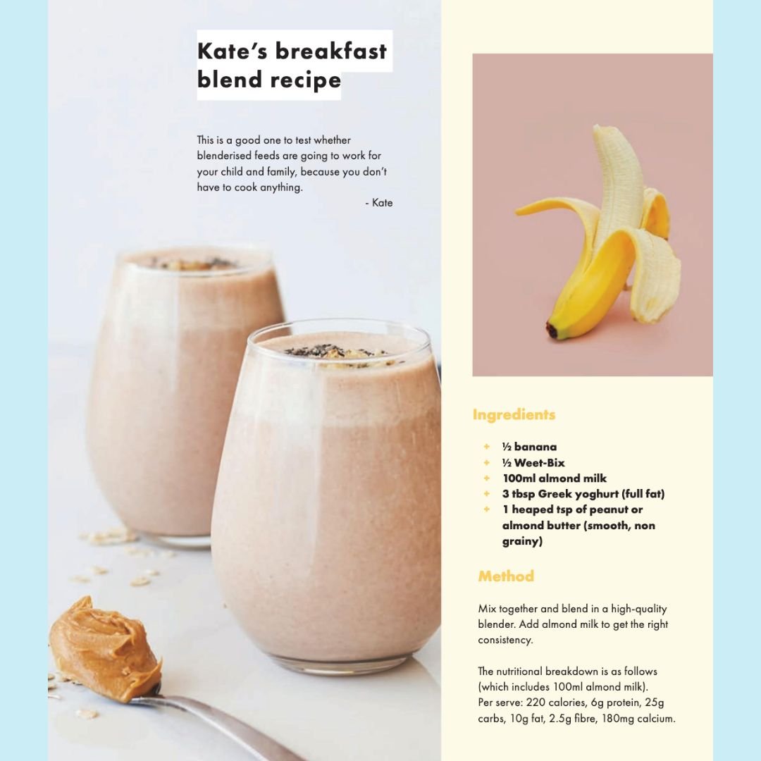 TubieTalk: Blended Diets — TubieTalk
