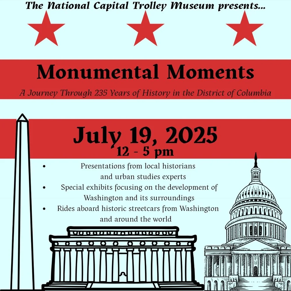 Calendar — National Capital Trolley Museum