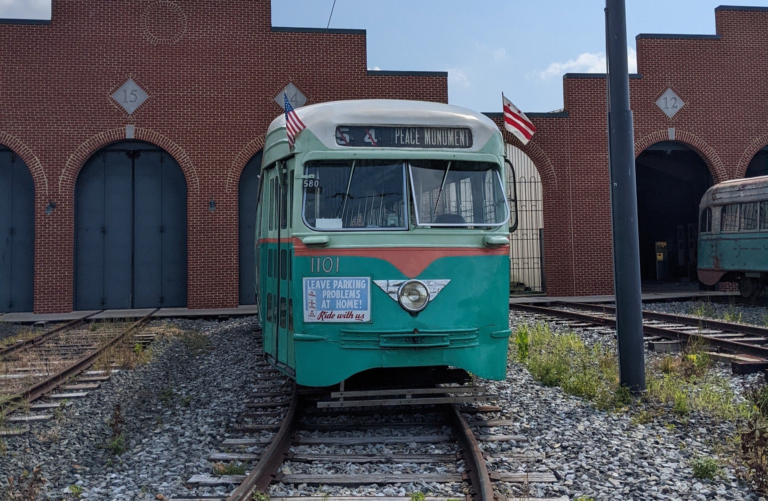 DC Transit System 1101 — National Capital Trolley Museum