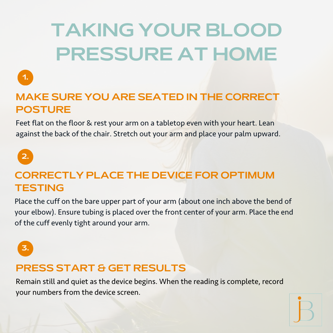 A simple guide for checking your blood pressure at home — Jean Ann ...