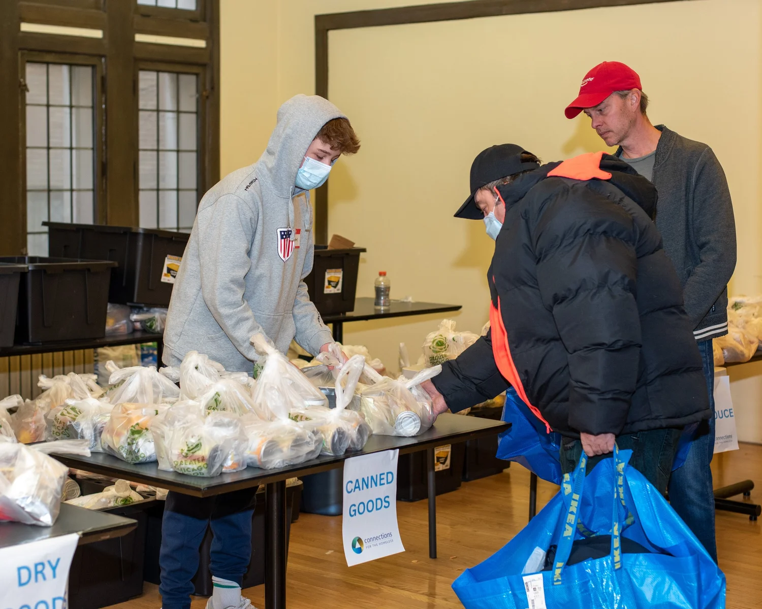 Shelter and Drop-in — Connections for the Homeless