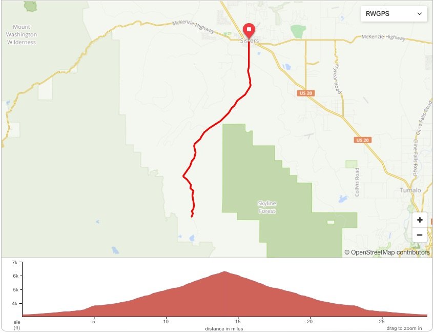Three Lakes Trail Map Indiana