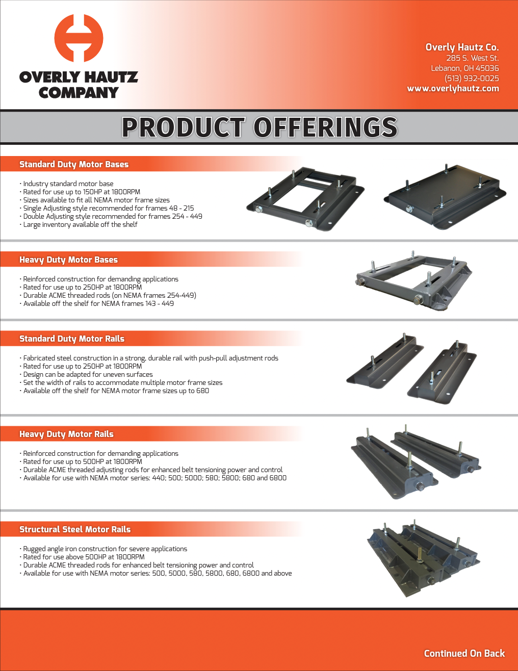 Overly Hautz — Precision Electric Motor Sales
