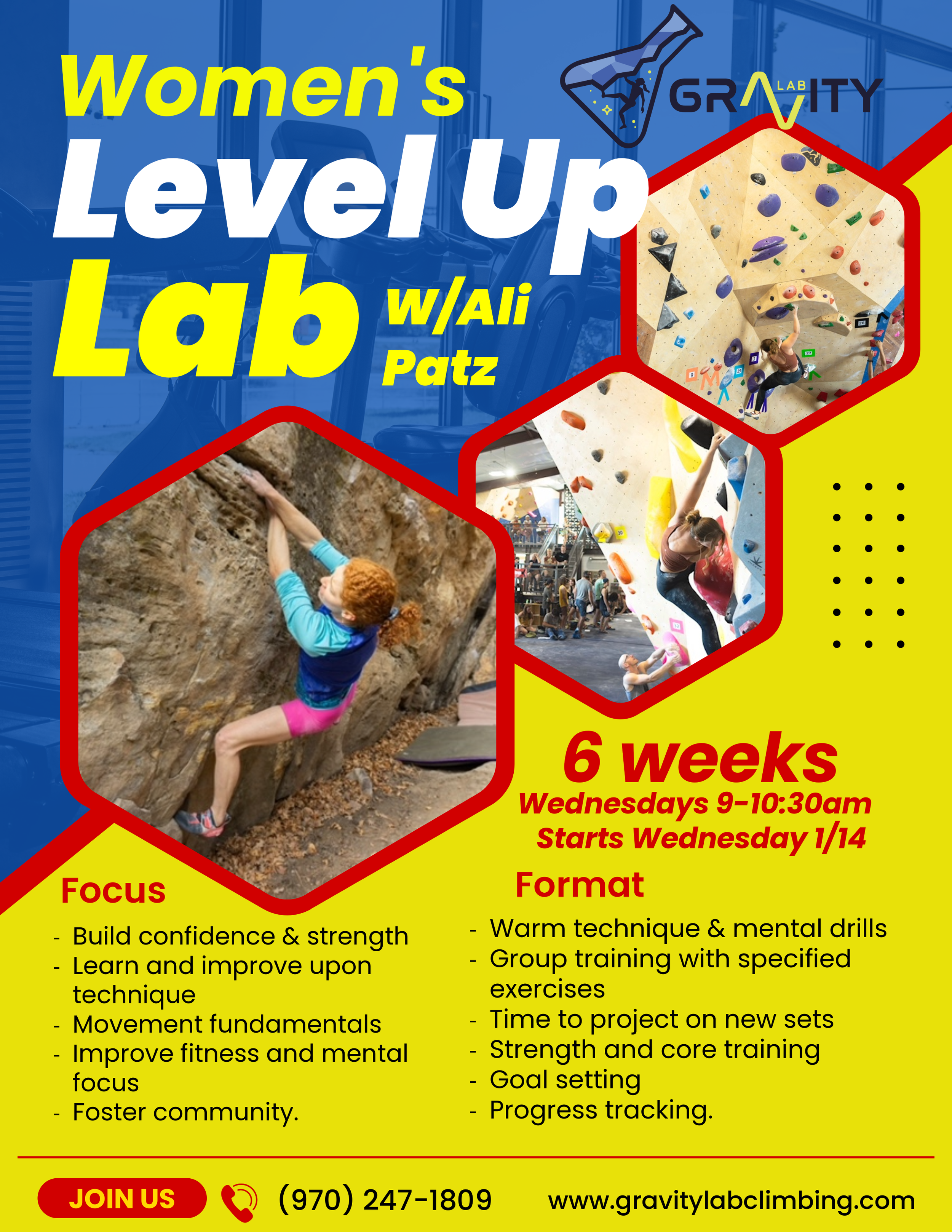 Courses & Clinics — Gravity Lab