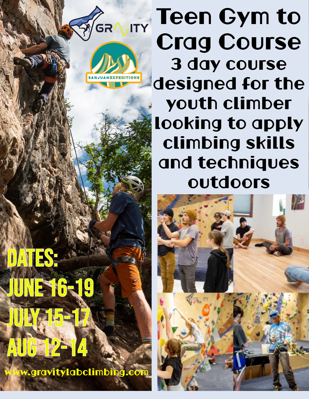 Youth Programs — Gravity Lab