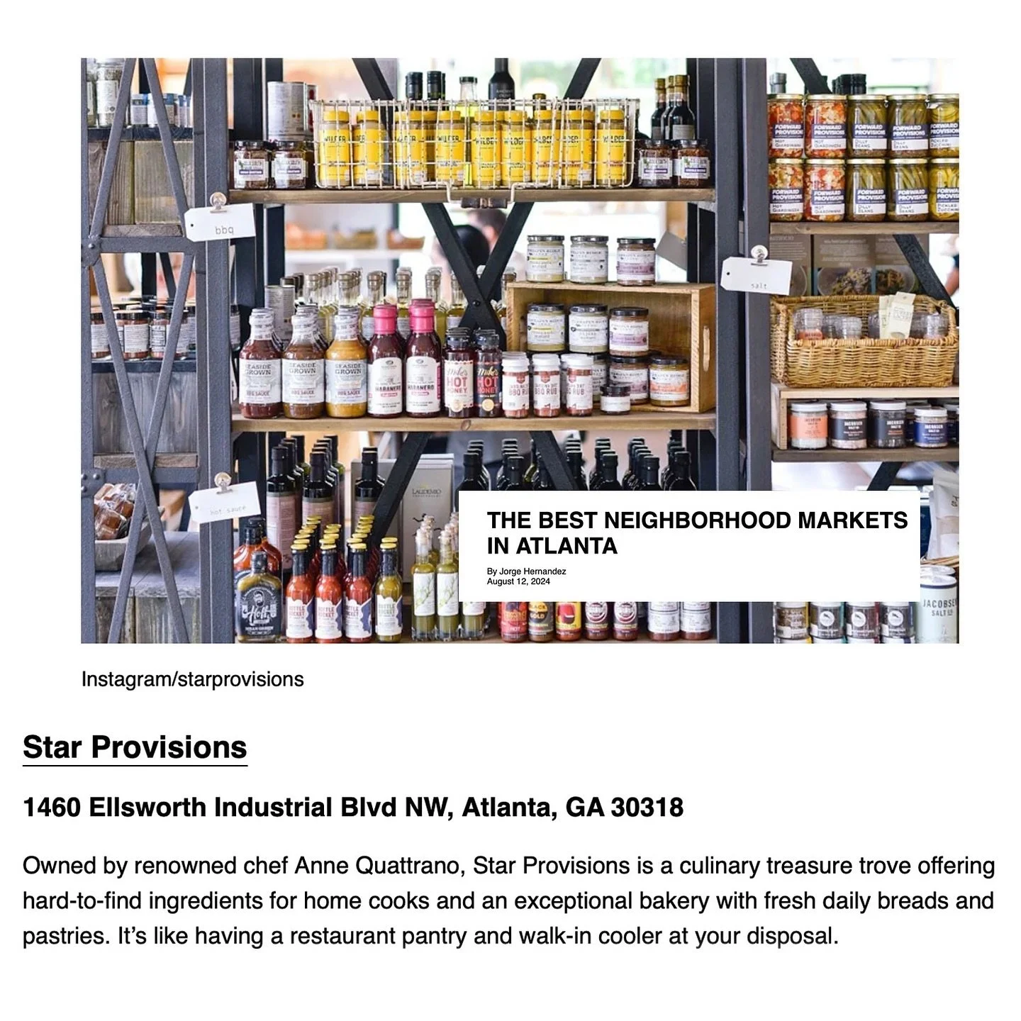 Bacchanalia - QR Menu — Star Provisions