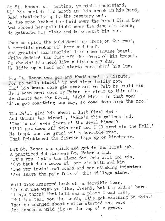 ‘The Legend of St. Ronan’ — Tweed Valley Blogger | Tour Guide ...