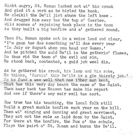 ‘The Legend of St. Ronan’ — Tweed Valley Blogger | Tour Guide ...