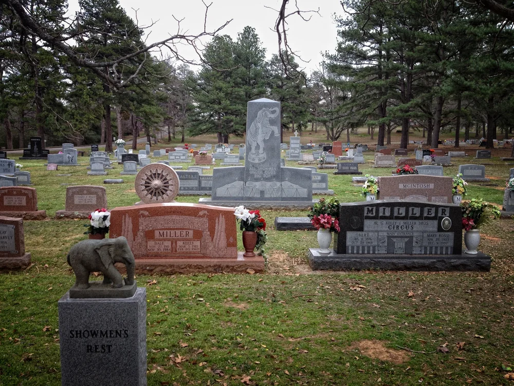 Showman's Rest — Cemetery for Circus Folks — Kelly Ludwig