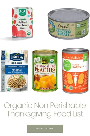 Organic Non Perishable Thanksgiving Food List — Jazz Leaf