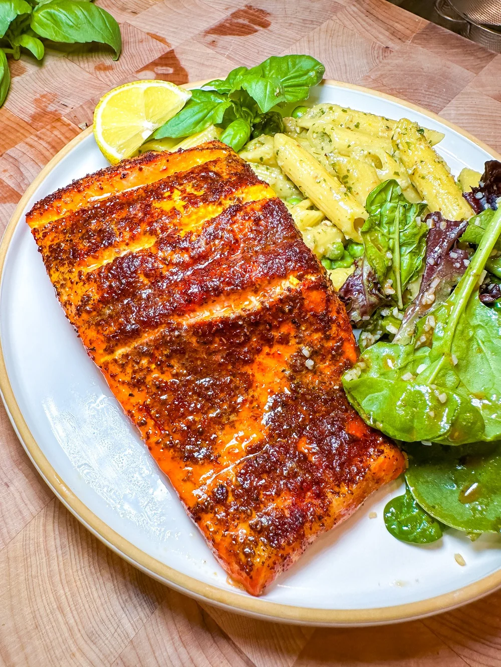 Air Fried Sumac Salmon Recipe — Jazz Leaf