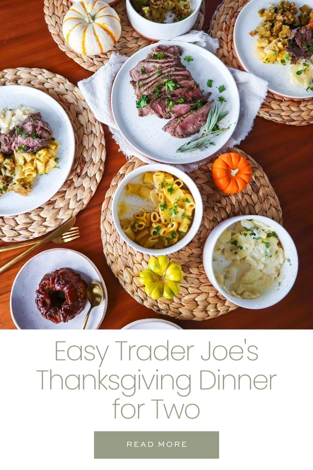 Easy Trader Joe's Thanksgiving Dinner for Two — Jazz Leaf