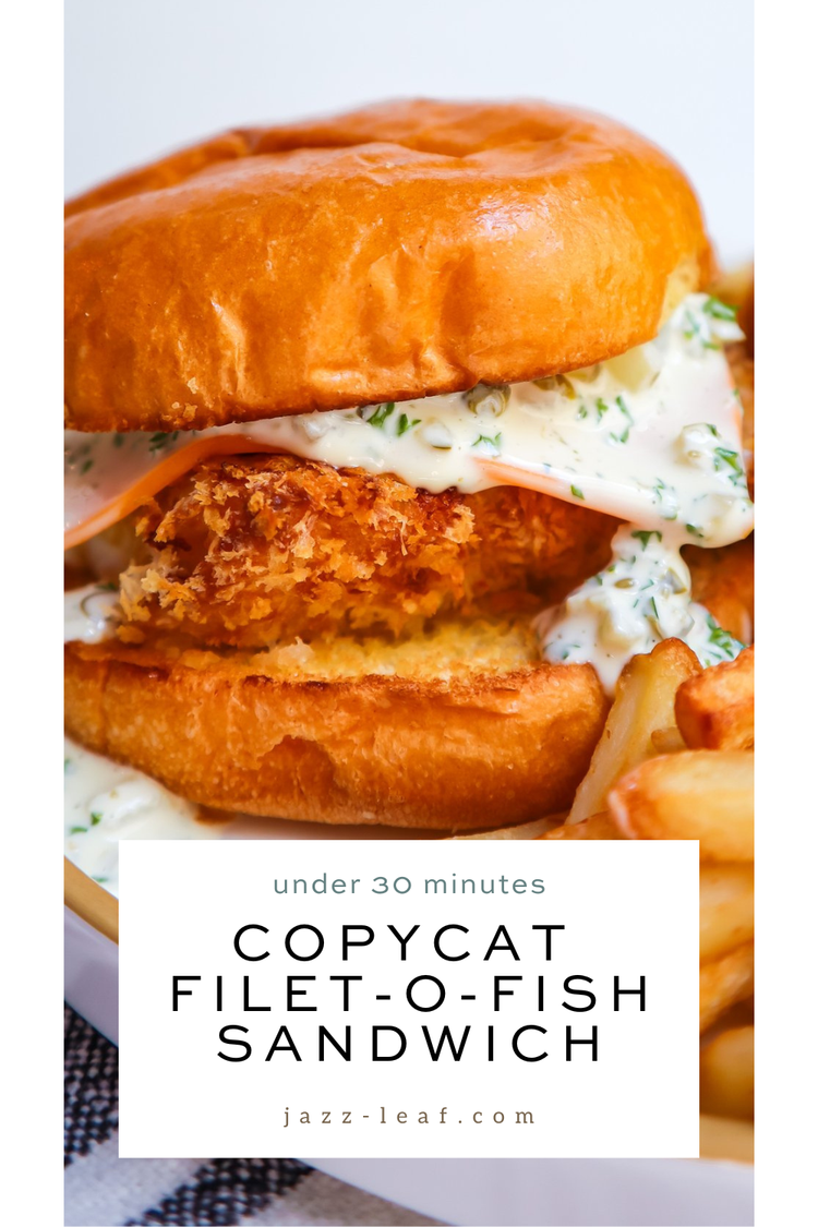 Copycat Filet-O-Fish Sandwich — Jazz Leaf