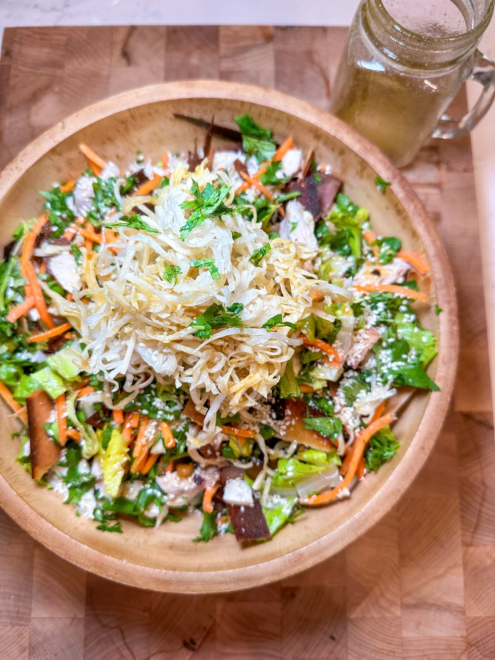 Copycat Cheesecake Factory Chinese Chicken Salad — Jazz Leaf