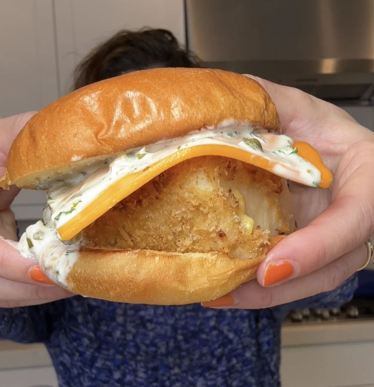 Copycat Filet-O-Fish Sandwich — Jazz Leaf