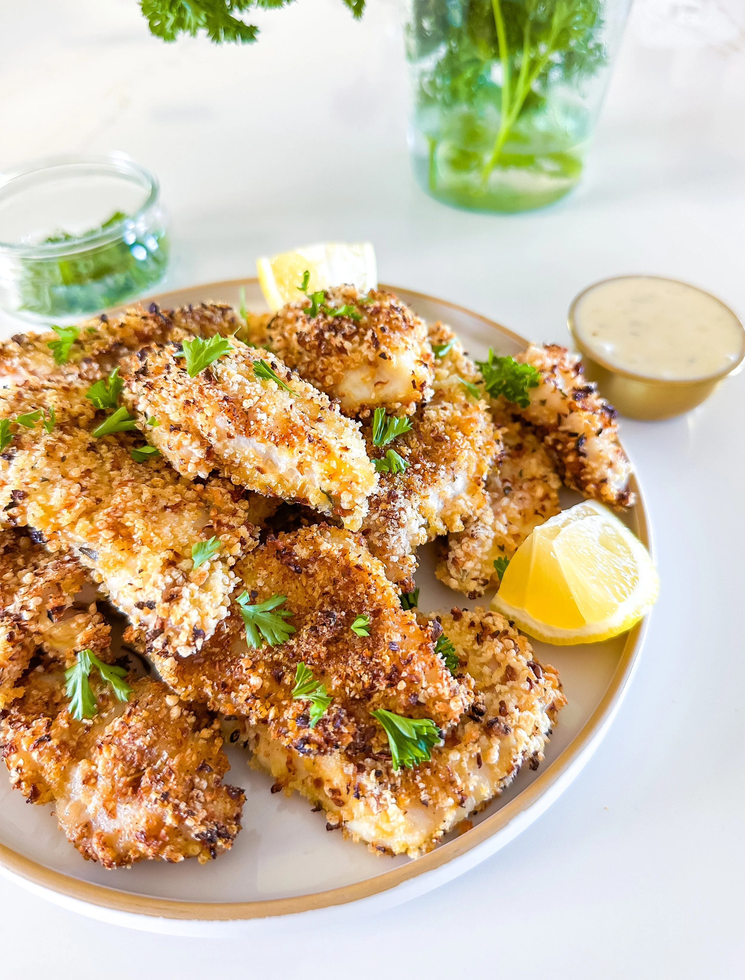 Quick and Easy Crispy Fish Fillets in the Air Fryer — Jazz Leaf