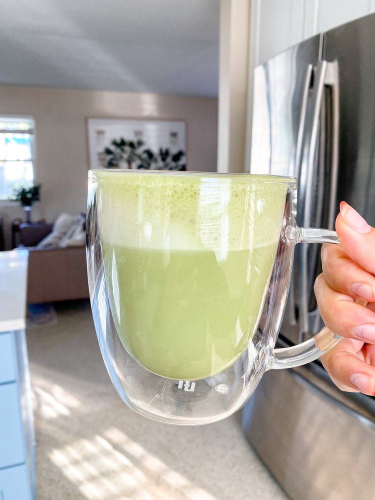 Pique Tea Matcha Latte with Collagen Powder Recipe — Jazz Leaf