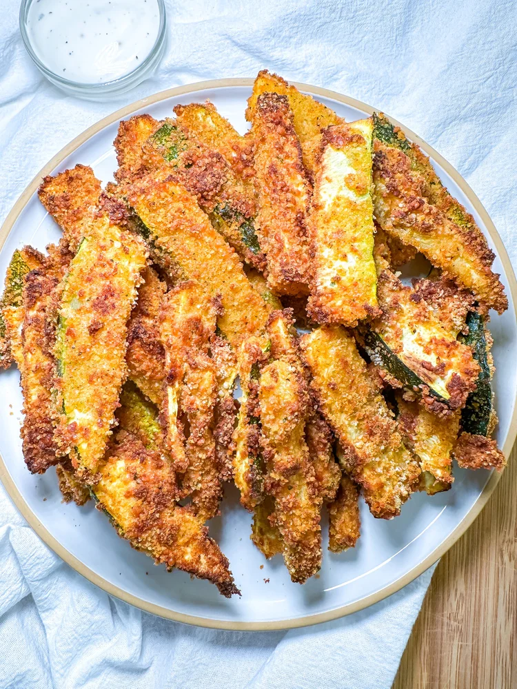 Crispy Air Fryer Zucchini Fries Recipe — Jazz Leaf