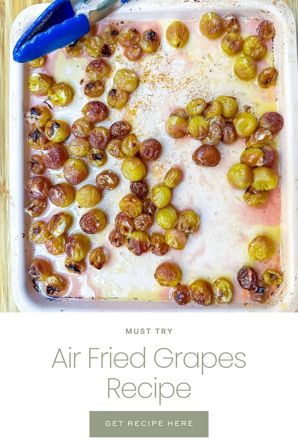 Air Fried Grapes Recipe: Sweet and Savory Goodness — Jazz Leaf