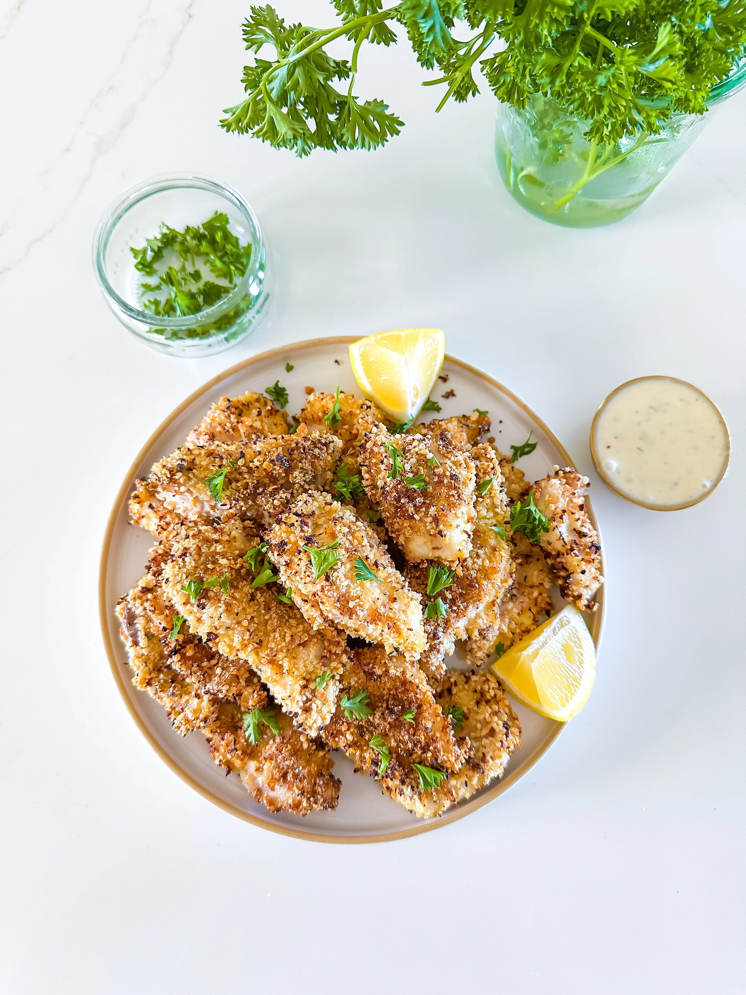 Quick and Easy Crispy Fish Fillets in the Air Fryer — Jazz Leaf