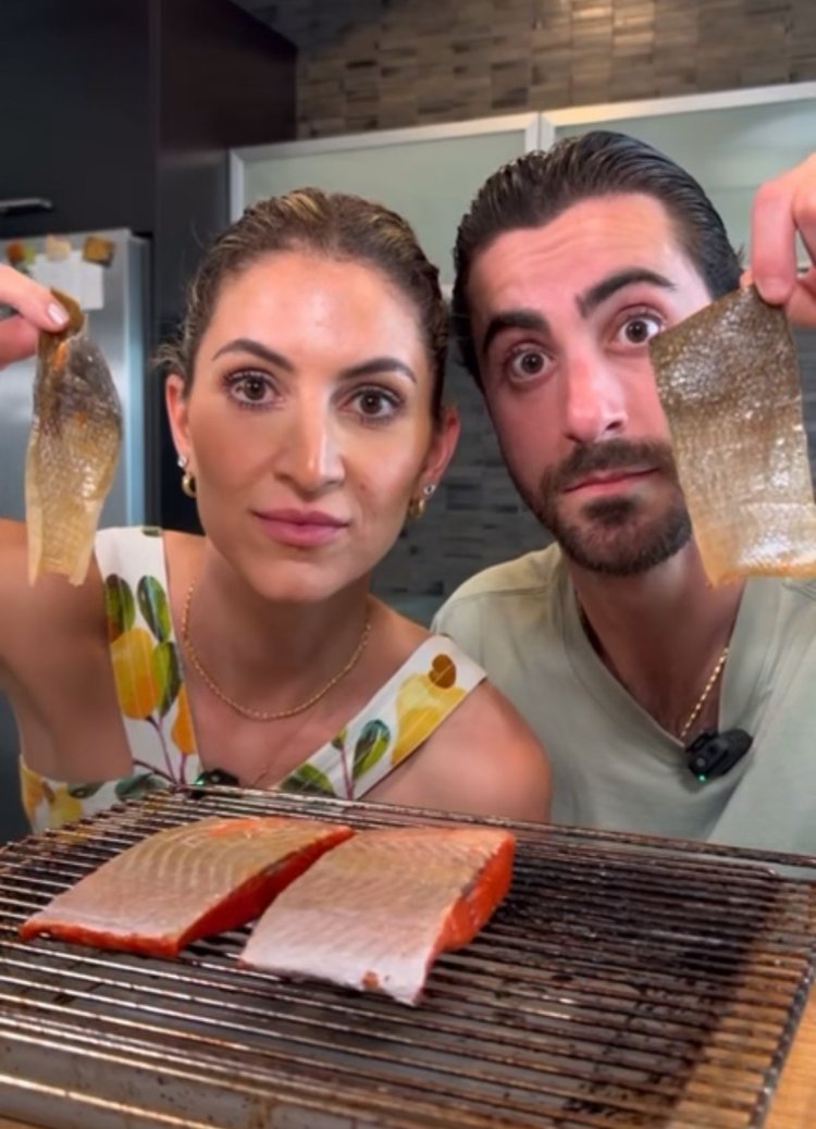 Hack to Remove Salmon Skin Easily — Jazz Leaf