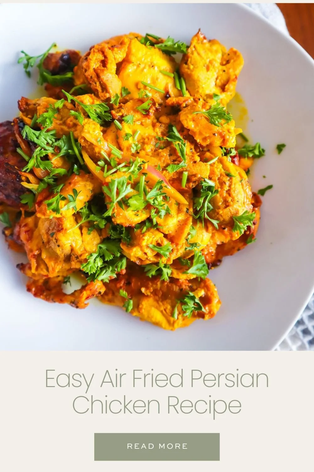 Easy Air Fried Persian Chicken Recipe — Jazz Leaf