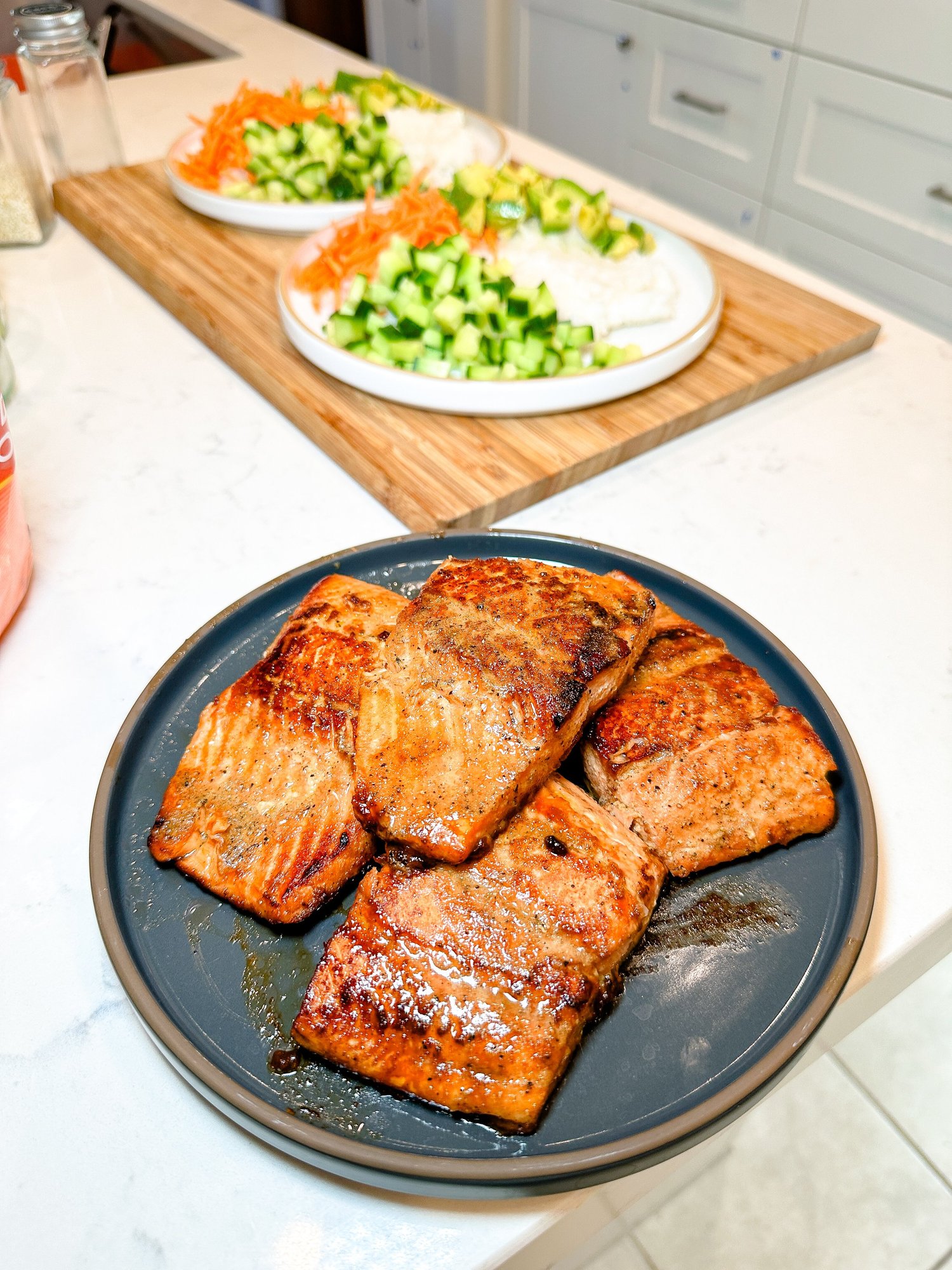 Easy Honey Soy-Glazed Salmon Recipe — Jazz Leaf