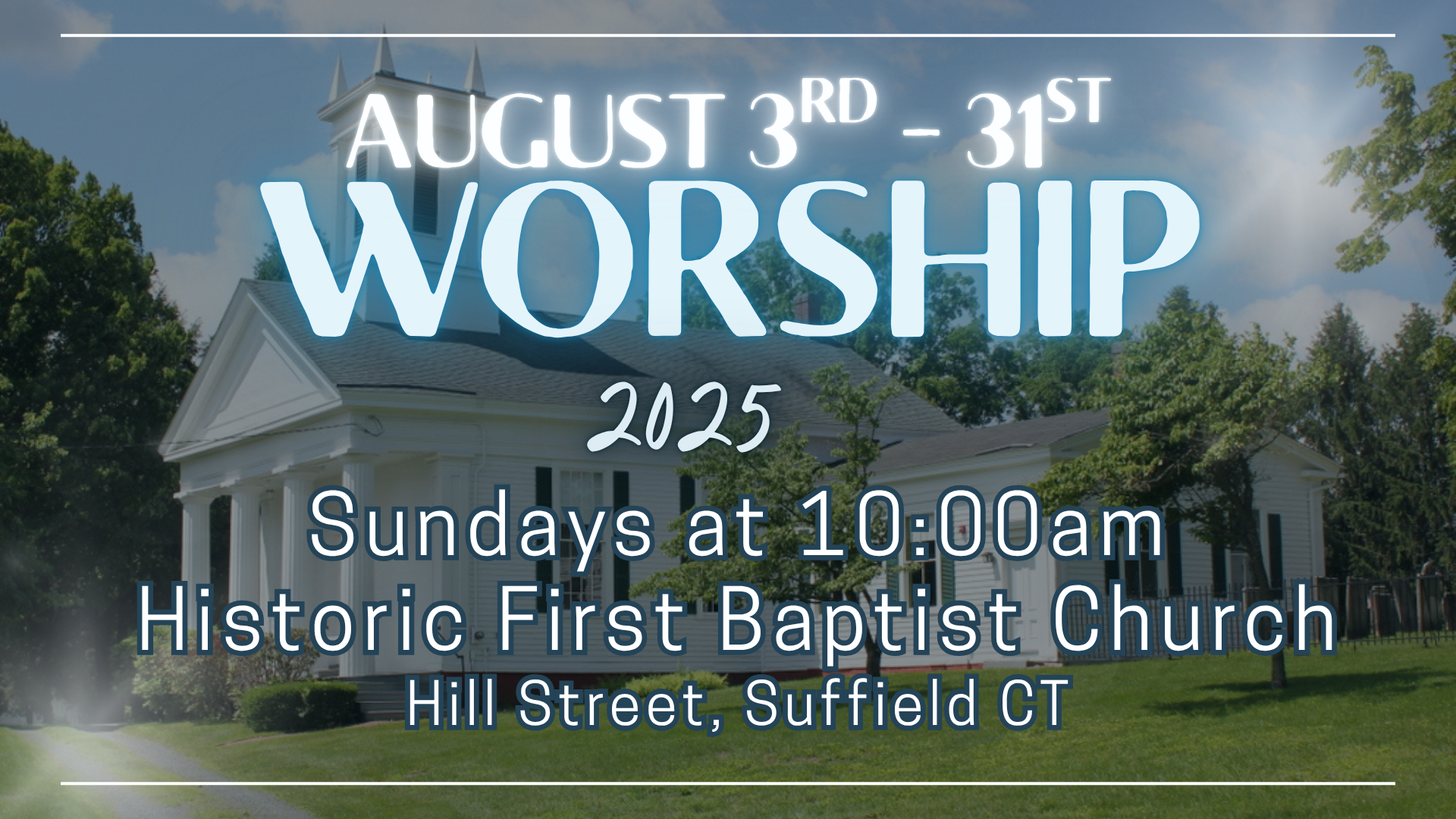 First Church of Christ, UCC of Suffield