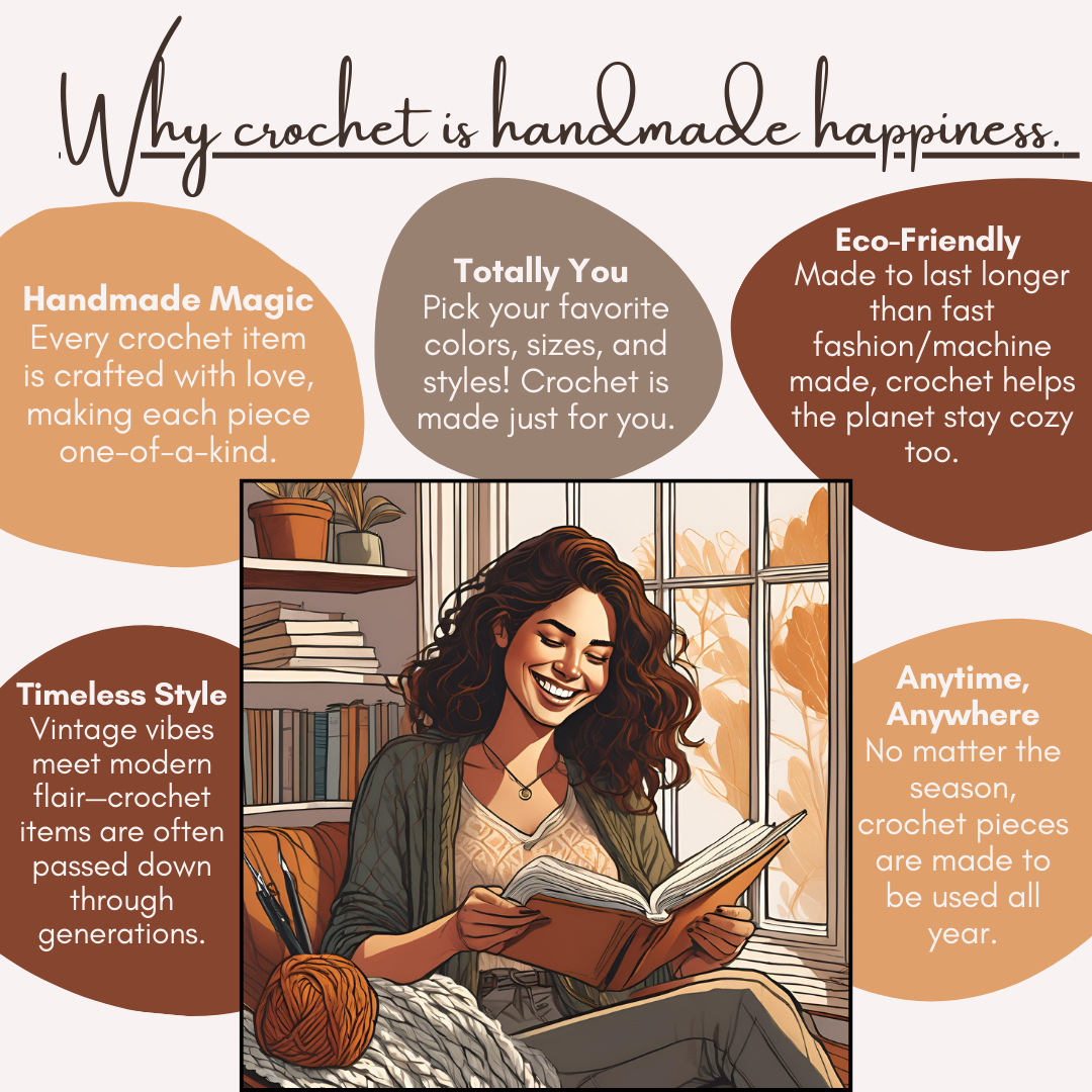 Handmade Happiness: The Benefits of Crochet — Violet Grace Fiber Studio