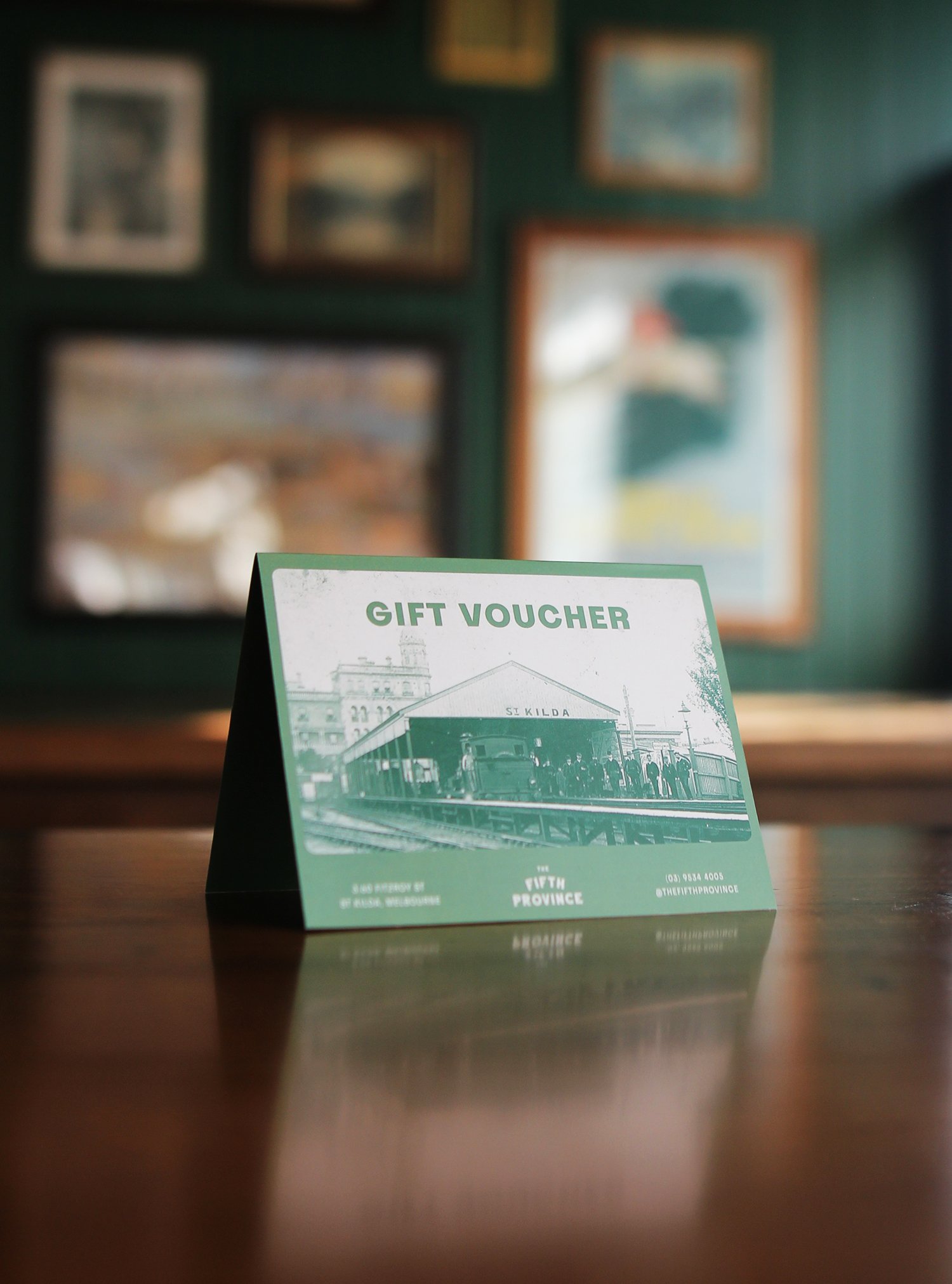 Gift Vouchers — THE FIFTH PROVINCE