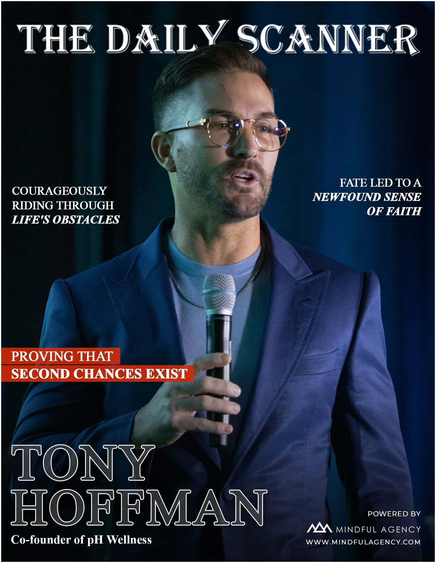 Mental Health, Addiction & Youth Motivational Speaker | Tony Hoffman