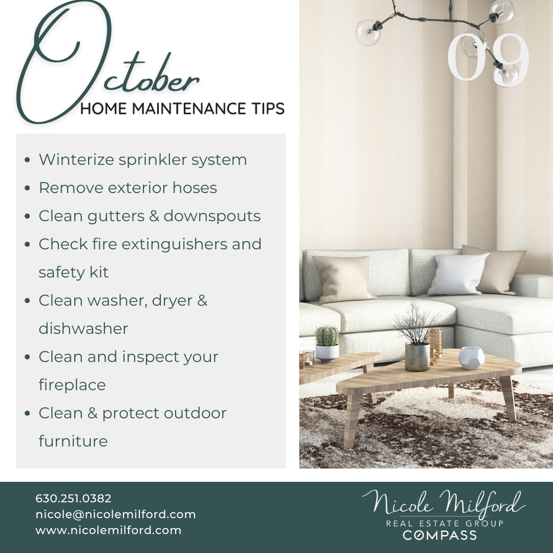 October Home Maintenance — Nicole Milford Real Estate Group