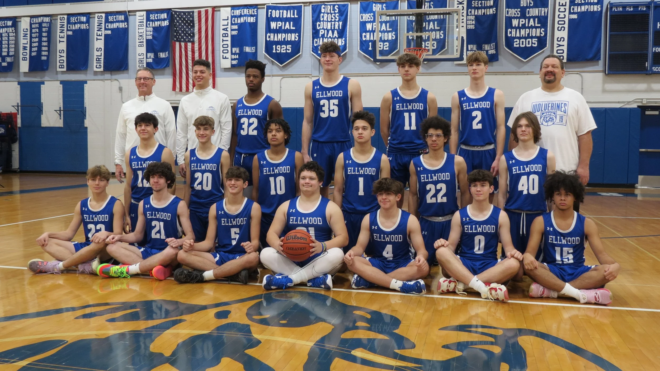 BOYS BASKETBALL — Ellwood City Wolverines