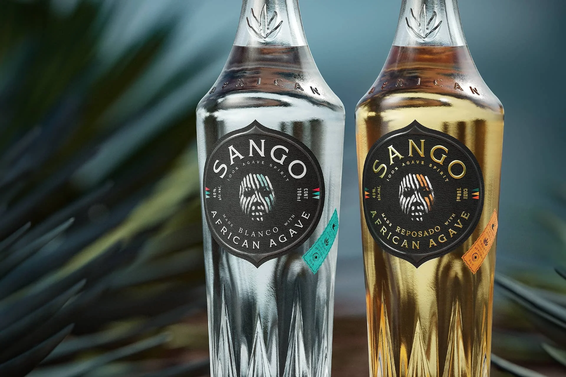Sango African Agave - Label Design — Backbar Studios