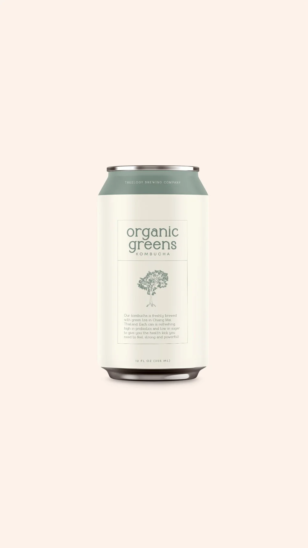 Treelogy Kombucha Drink Label Design — ANGELIQUE VESTIL