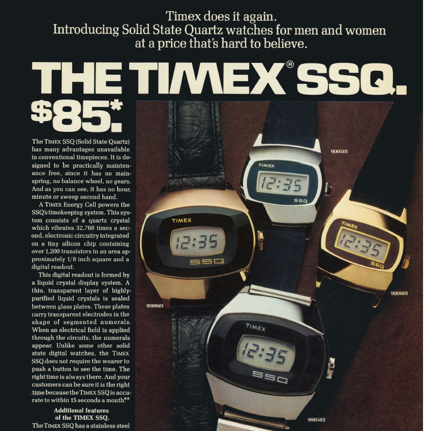 TIMEX Atlantis 100 — The Bald Rider