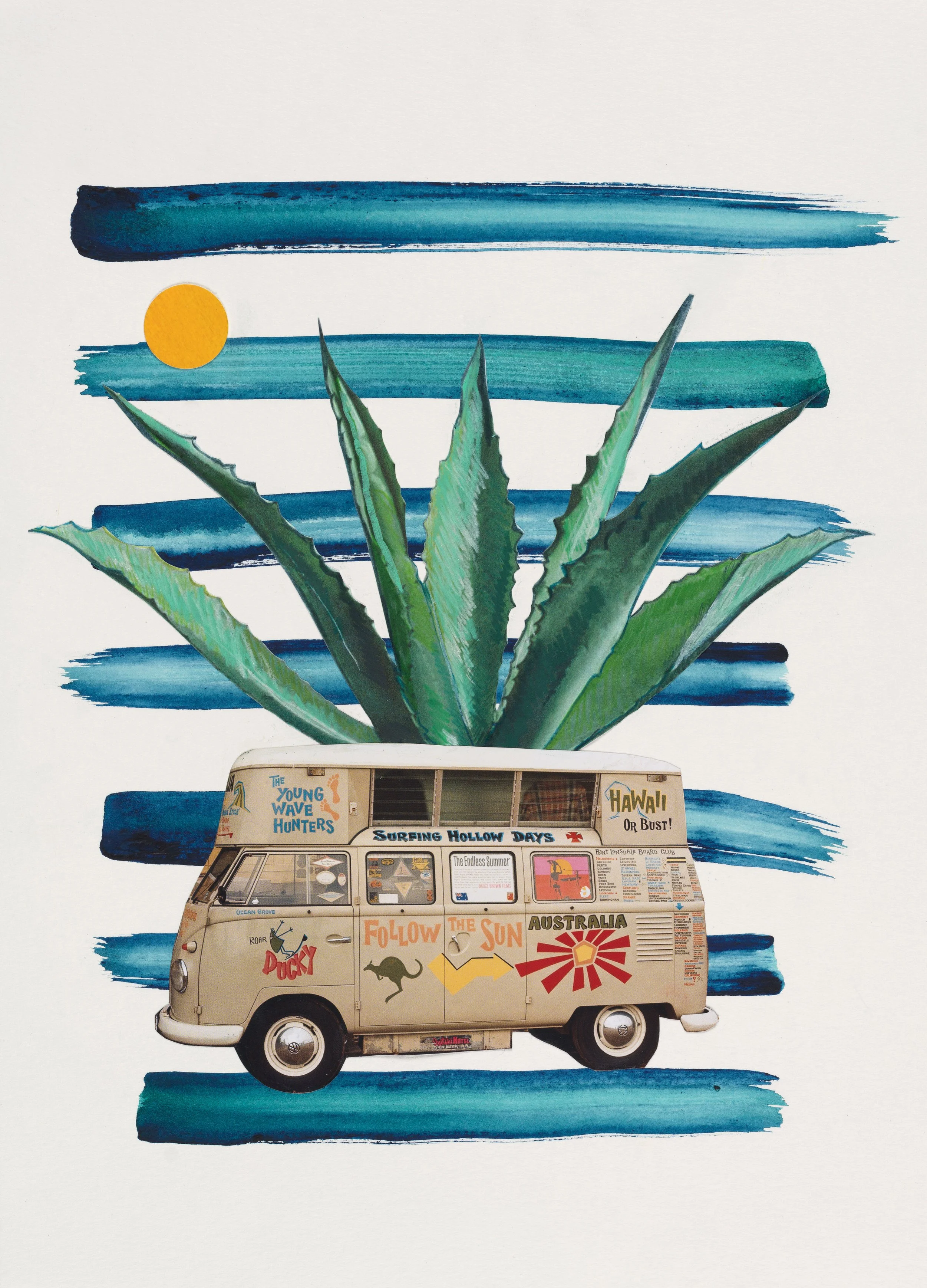 Isabel Bornstein - Original Collages & Paintings