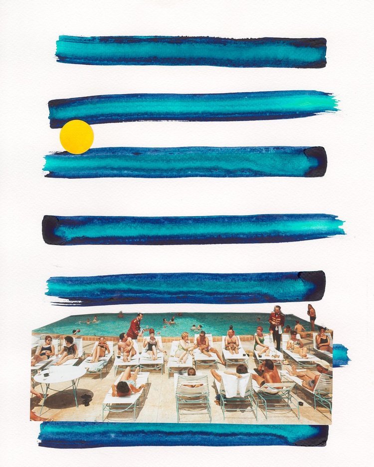 Isabel Bornstein - Original Collages & Paintings